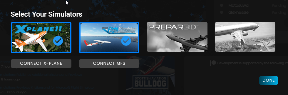 Prepar3D/MSFS/FSX Setup | SimToolkitPro Documentation